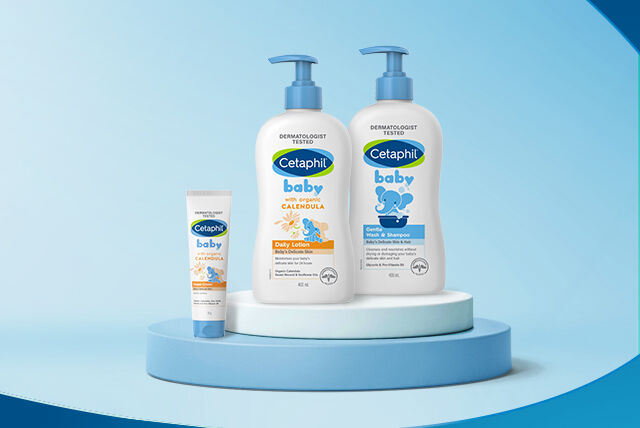 Cetaphil Baby Range for Baby's Delicate Skin | Cetaphil Singapore