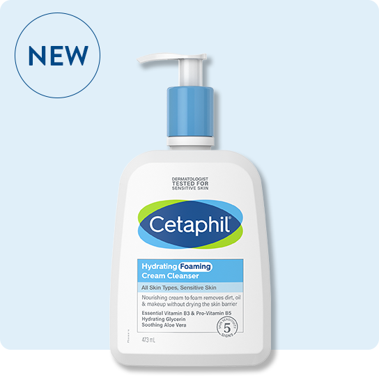 Cetaphil Hydrating Foaming Cream Cleanser | Cetaphil Singapore